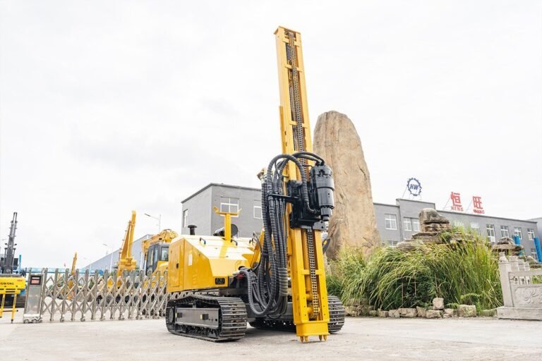 HWL300R Solar Pile Driver — Hengwang Pile Driver Manufacturer & Supplier